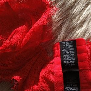 ASOS | Intimates & Sleepwear | Nwot Asos Fuller Bust Frankie Red Lace ...